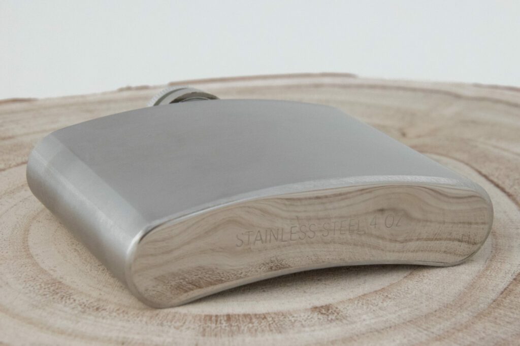 Flasque Whisky Alcool Ancienne Vintage John Shelby DO78